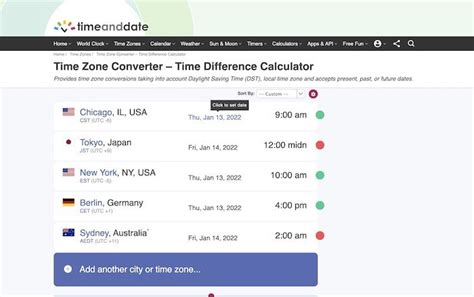 Utc Time Zone Converter