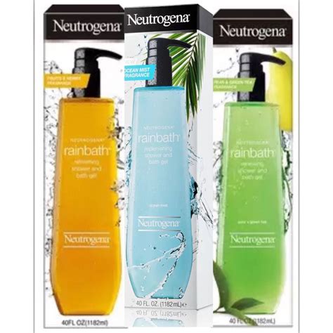 現貨特價NEUTROGENA 露得清沐浴露 橘瓶 海洋清新香 藍 洋梨綠茶香味 綠 1182毫升 吉兒好市多代購 蝦皮購物