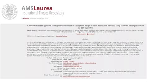 Optimal Design Of Water Distribution Networkghest Ppt