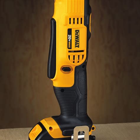 DEWALT Volt Max In Right Angle Cordless Drill Li Ion Battery Included And Charger