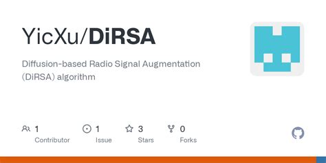 Github Yicxu Dirsa Diffusion Based Radio Signal Augmentation Dirsa Algorithm