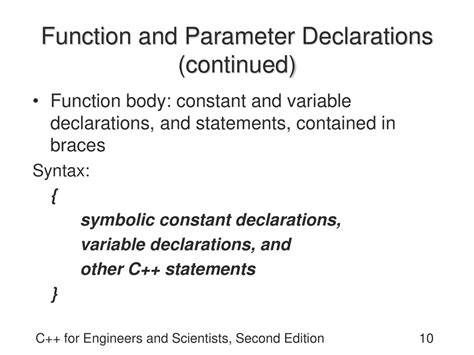 C For Engineers And Scientists Second Edition Ppt Download
