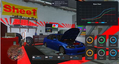 Renzu Tuners Advanced Vehicle System Dyno Tuning FiveM Releases Cfx Re Community