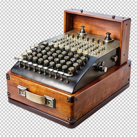 Cipher Machine Sigayan Elm Mark 2 Premium Ai Generated Psd