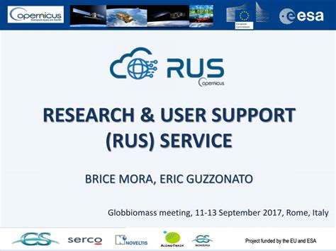Pdf Research And User Support Rus Service
