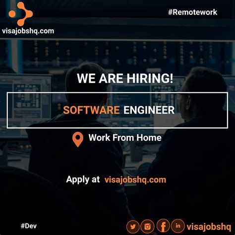 We Are Hiring For A Software Engineer Work Is Remote