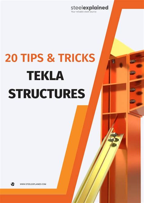 10 tekla structures modelling tips