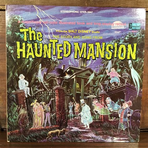 The Story And Song From The Haunted Mansion Part 1 Vintage Haunted
