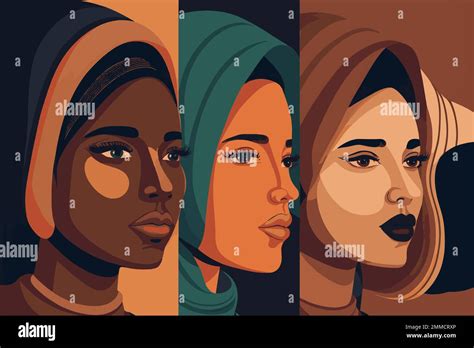 Lifestyle Different Ethnic Backgrounds Stock Vector Images Alamy