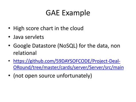 Google Cloud Platform Compute Engine And App Engine PPTX Cloud Computing Internet