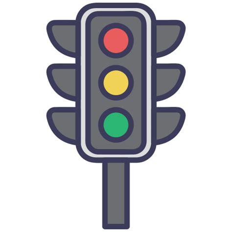 Traffic Signal Generic Color Lineal Color Icon