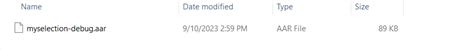 Kotlin Why Is The Build Aar File Getting Tagged With The Value