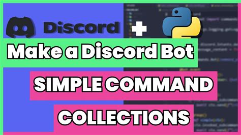 Create Command Categories With Collections Cog In Discord Py 2 Youtube
