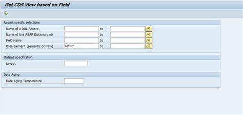 Identifying Cds Views Based On Fields In S4 Hana Sap Community