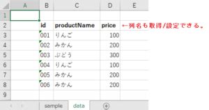 VBASQL Serverのデータを取得してシートへ設定する列名も設定 現場で使える Excel VBA実践ガイド