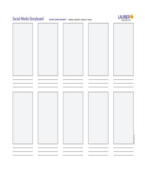 FREE Media Storyboard Templates In PDF