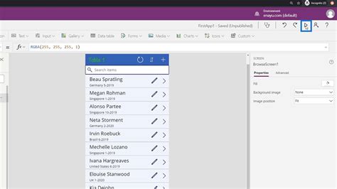 PowerApps Navigation Context Overview Master Data Skills AI