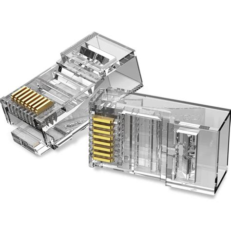 Коннектор RJ45 (8p8c) VENTION, cat. 6, под витую пару (50шт.) IDDR0-50 ...