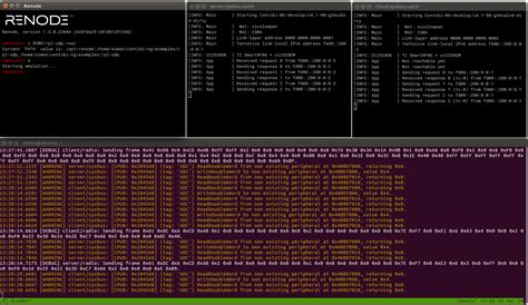 running contiki‐ng in renode — contiki ng documentation