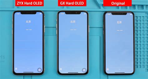 An Objective Test About GX Hard OLED ZYX Hard OLED Mobileproparts