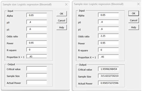 Logistic Regression Size Tools Real Statistics Using Excel