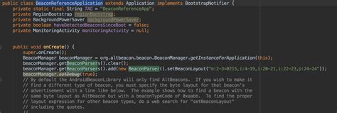 Detect Estimote Beacon In Android Beacon Library Reference · Issue 610 · Altbeacon Android