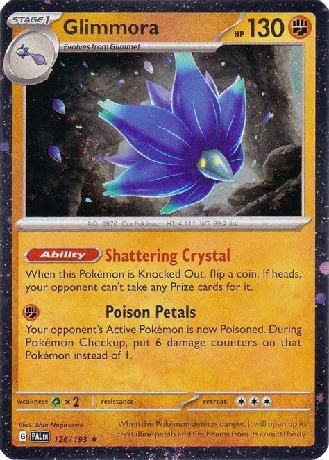Glimmora Cosmos Holo 126 Prices Pokemon Paldea Evolved Pokemon Cards