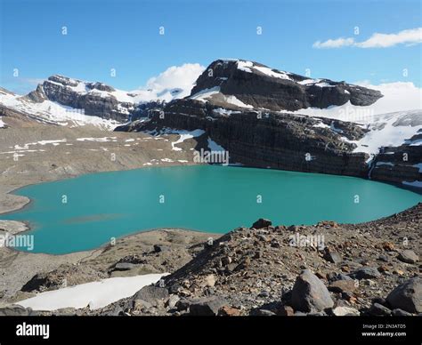 Iceberg Lake Upstream From Above Bow Falls The Source Of Bow River