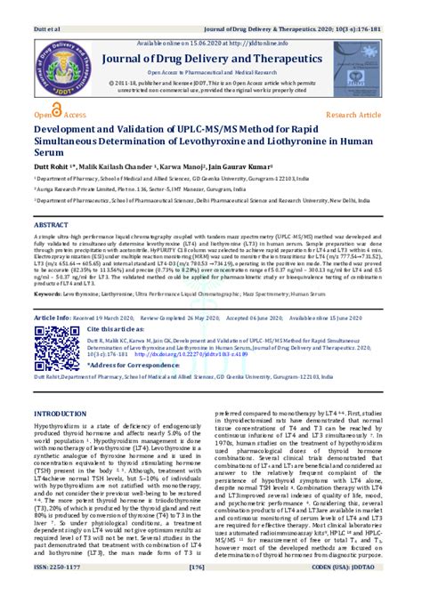 pdf development and validation of uplc ms ms method for rapid