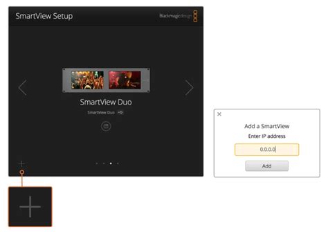 Blackmagic Smartview Smartscope User Manual Adjusting Network Settings
