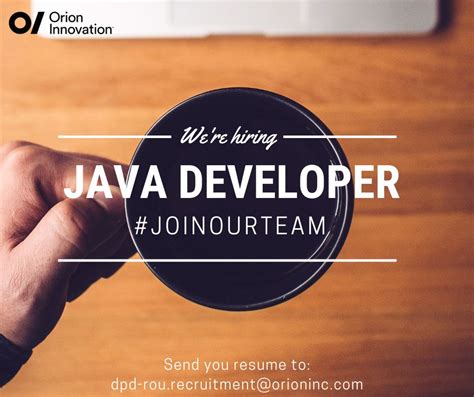 Orion Innovation Romania On Linkedin Java Development Spring Hibernate Spark Jenkins