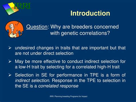 Ppt Planning Rice Breeding Programs For Impact Powerpoint