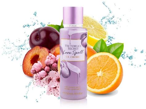 Victoria Secret спрей для тела мист Виктория сикрет аромат Love Spell La Creme купить с