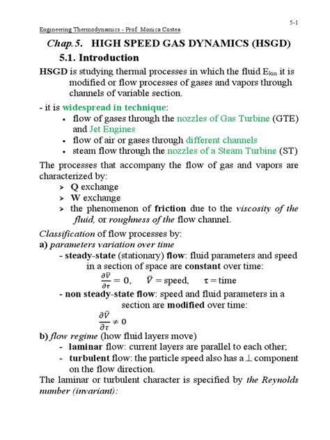 Lecture 12 High Speed Gas Dynamics Pdf Fluid Dynamics Nozzle