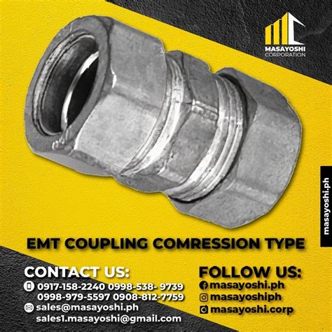 Emt Connector Compression Type Connector Electrical Metallic