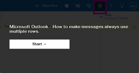 Microsoft Outlook How To Make Messages Always Use Multiple Rows