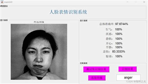 【人脸表情识别】基于matlab Gui深度学习卷积神经网络cnn人脸识别情绪状态识别（含识别率 七种表情）【含matlab源码 13111期