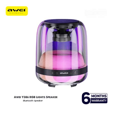 Awei Y386 Rgb Lights Bluetooth 51 Speaker Awei Bangladesh