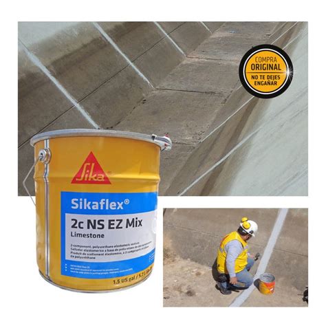 Sellador Elastomérico De Poliuretano Sikaflex® 2c Ns Ez Mix X 1 5 Gal