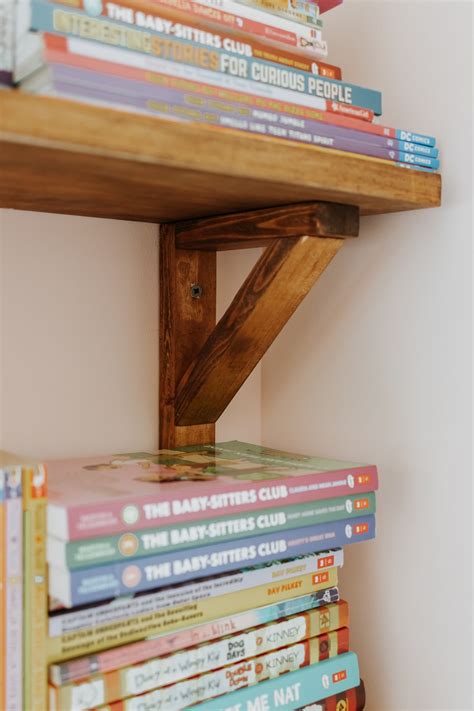 Easy Rustic DIY Shelf Brackets Easy Rustic DIY Shelf Brackets