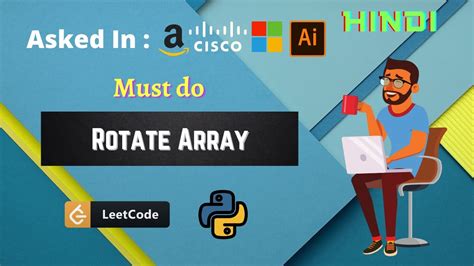 4 Rotate Array To The Right Leetcode Problem Interview Preparation Dsa Series Python
