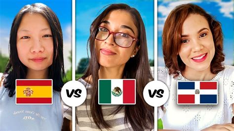 Spaniard Vs Mexican