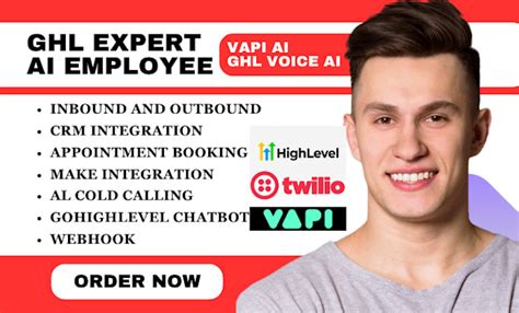 Be Ghl Expert Ai Voice Agent Ai Employee Ai Calling Agent Gohighlevel Vapi Twili By Mickeykr88