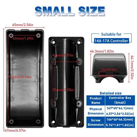 Ebike Plastic Controller Box Lithium Battery Controller Box Case Kit For Bafang E Bike Electric