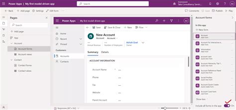 Model Driven App In Power Apps