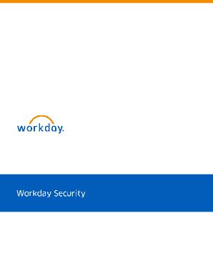Fillable Online Workday Security Fax Email Print PdfFiller