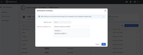 Bindunbind Workspace Daocloud Enterprise