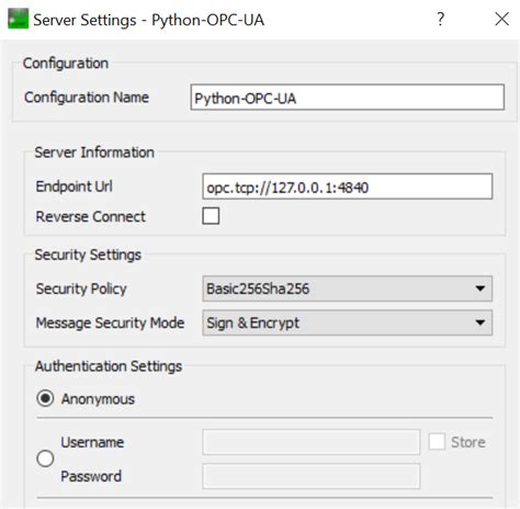 how to implement the security id check · issue 782 · freeopcua python