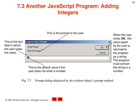 ppt chapter 7 javascript introduction to scripting powerpoint presentation id 6006267