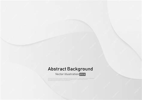 Premium Vector Abstract White And Gray Gradient Color Curve Background